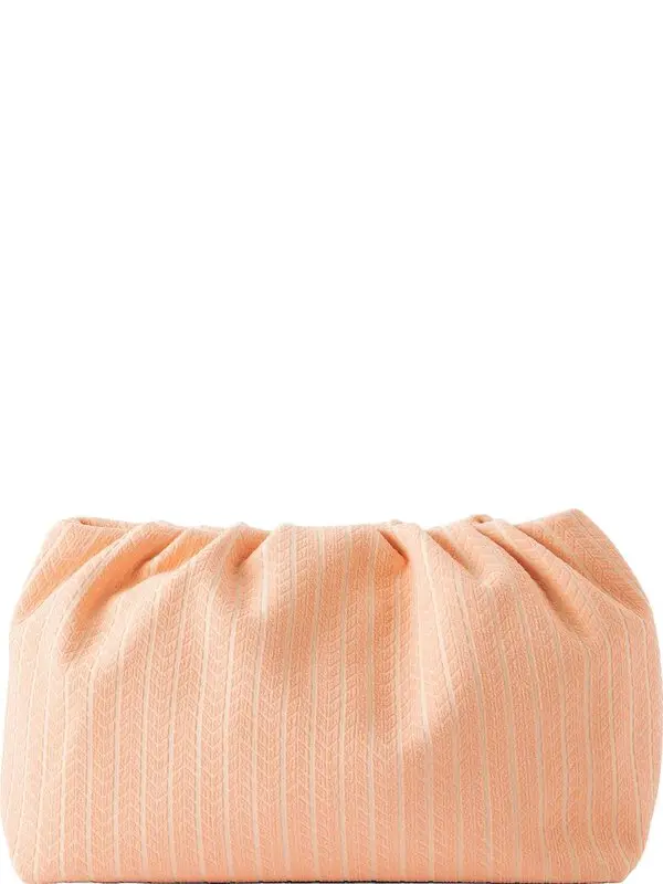 ERES Soire Solaire Jacquard Clutch - Orange