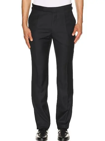 TOM FORD Shelton Wool Pant - Black
