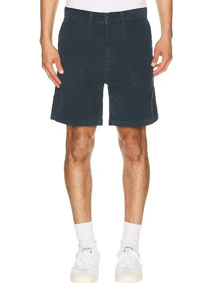 CORRIDOR Corduroy Camp Shorts - Navy