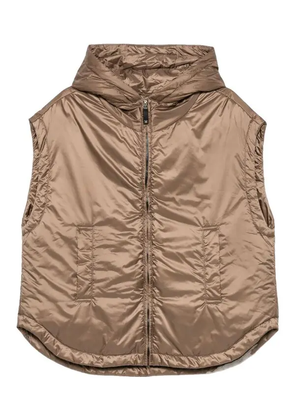 Max Mara Sleeveless Padded Vest - Multicolor