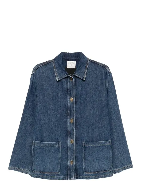 FORTE_FORTE Denim Workwear Jacket - Multicolor