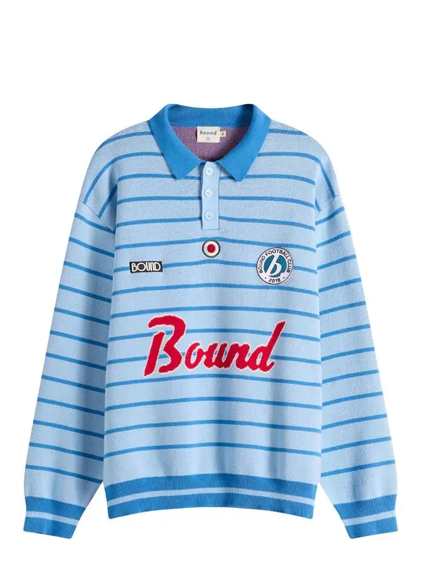 BOUND San Paulo Knit Football Shirt - Blue