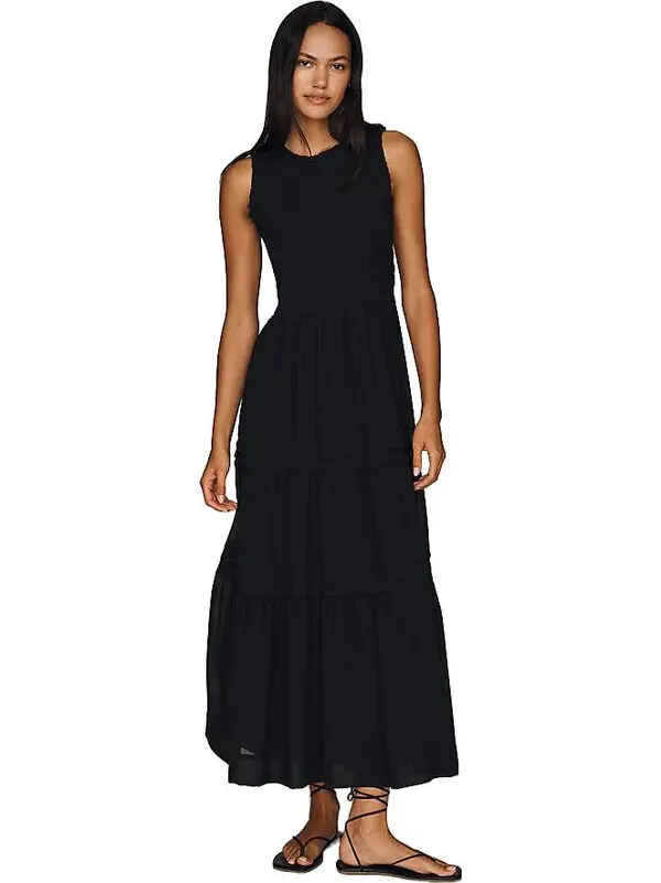 Anthropologie Somerset Sleeveless Maxi Dress - Black