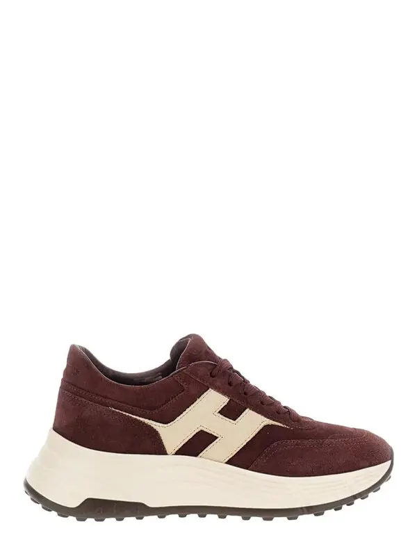 Hogan Sneakers H669 Allacciato H - Rosso