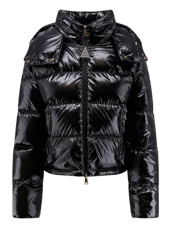 Moncler Niveole Nylon Hooded Jacket - Black