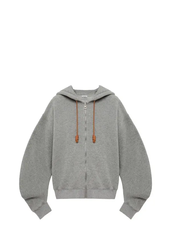Loewe Flamenco Cotton And Cashmere Blend Sweatshirt - Grey