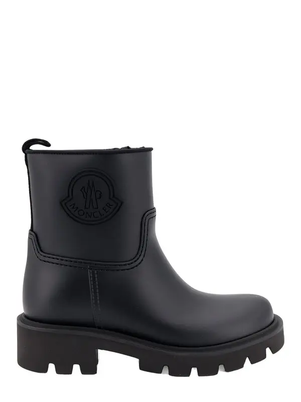 Moncler Kickstream Pvc Rain Boots - Black