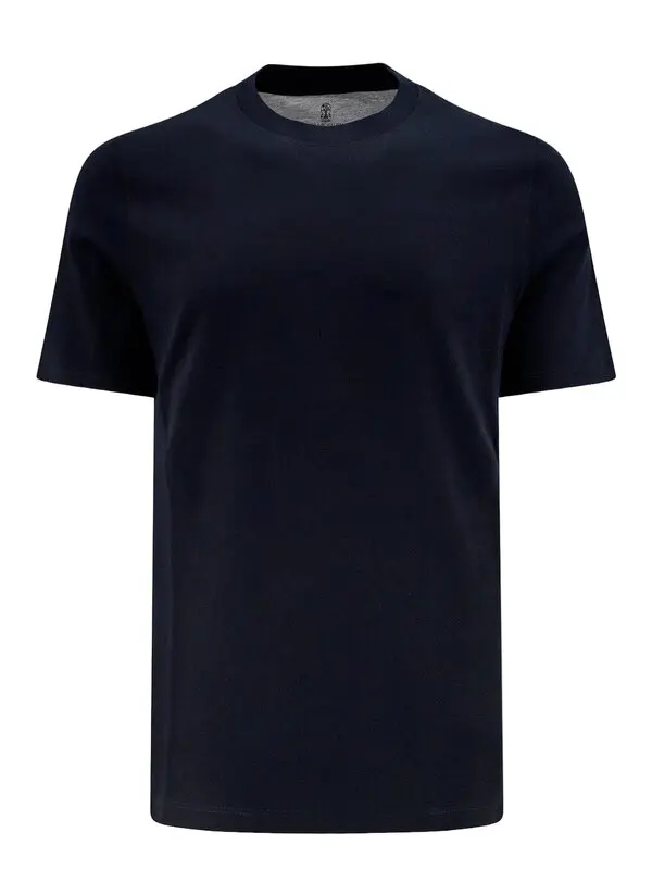 Brunello Cucinelli Cotton Tshirt - Black