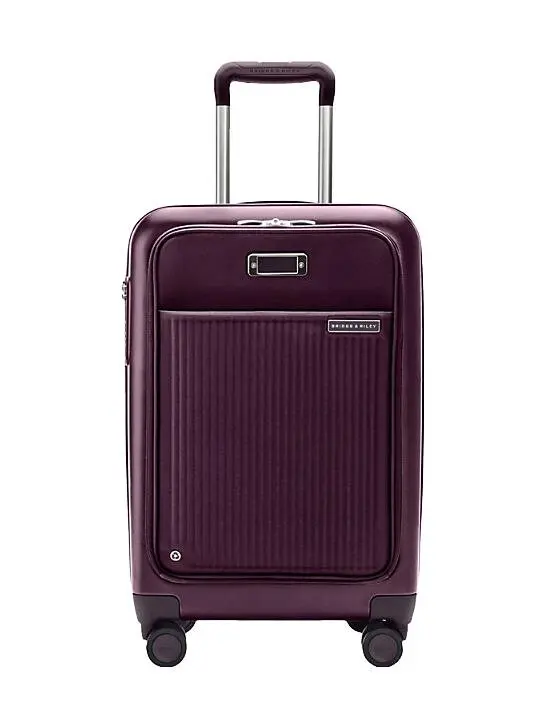 Briggs & Riley Sympatico Expandable Spinner Carry-on Suitcase 56cm - Plum