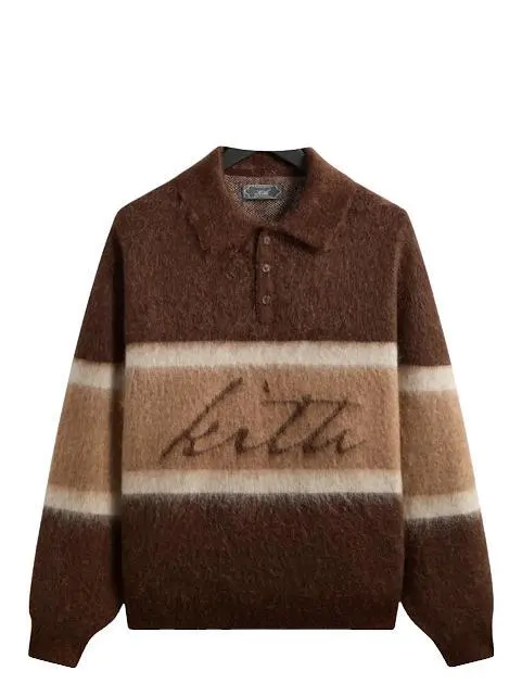 Kith Mohair Harmon Rugby Polo Shirt - Element