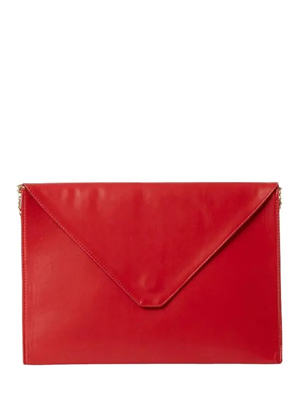 SARAH STEWART Lisa Laptop Clutch - Red