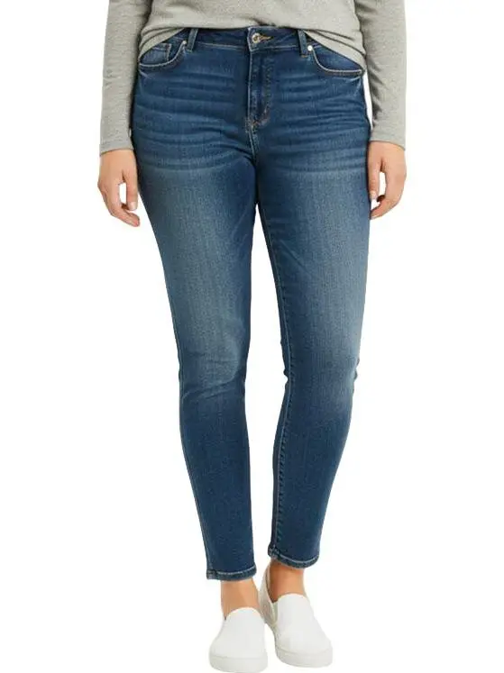 SLINK JEANS High Waist Ankle Skinny Jeans - Marisole