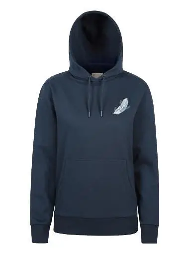 Mountain Warehouse Floating Feather Hoodie - Navy