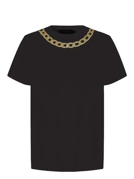 EXQUISE Harmony Crewneck T-shirt - Black