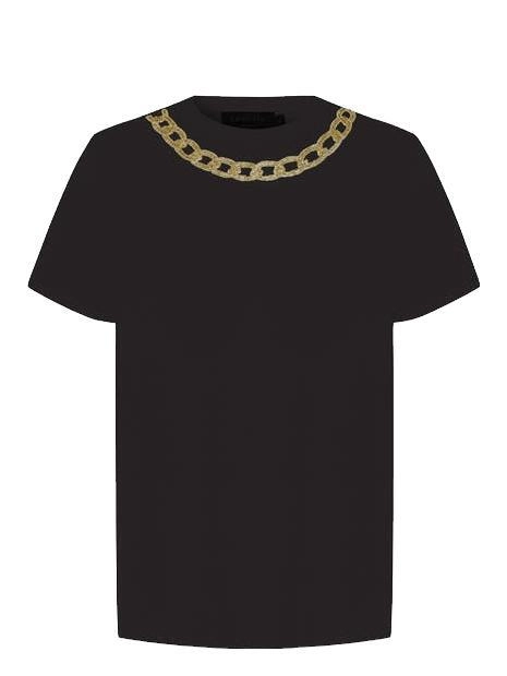 EXQUISE Harmony Crewneck T-shirt - Black