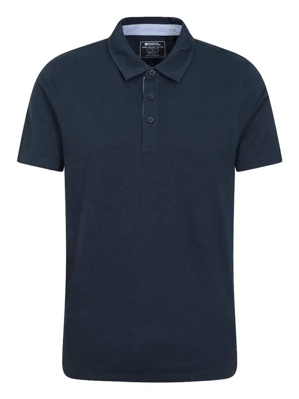 Mountain Warehouse Hasst Ii Natural Polo Shirt - Navy