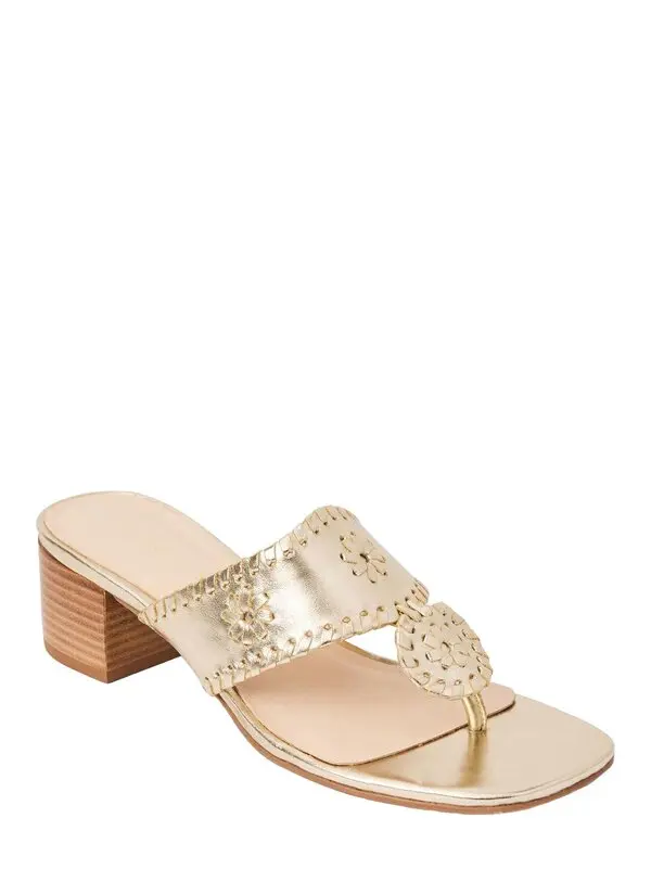 Jack Rogers City Slide Sandal - Platinum