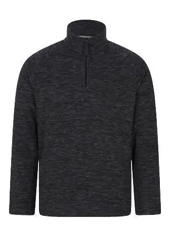Mountain Warehouse Snowdon Ii Fleece Half-zip Top - Black