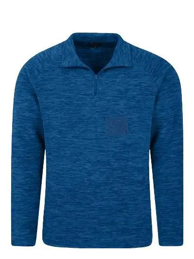 Mountain Warehouse Snowdon Ii Fleece Half-zip Top - Cobalt