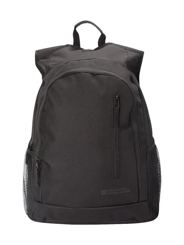 Mountain Warehouse Backpack With Zipped Compartments And Mesh Pockets - Black