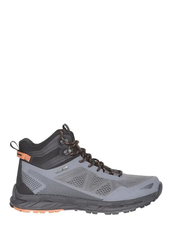 Mountain Warehouse Crusade Leather Waterproof Walking Boots - Black