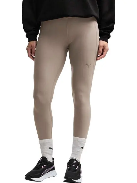 PUMA Cloudspun High Waist Performance Tights - Mouse Gray
