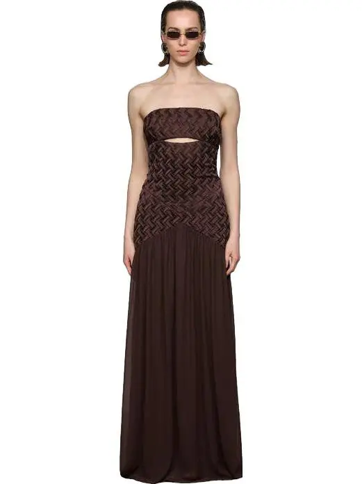 ET OCHS Amara Gown - Espresso