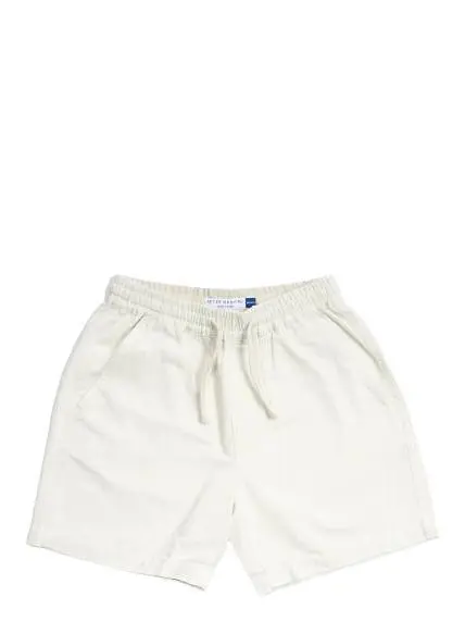 PETER MANNING NYC 6-inch Inseam Dock Shorts - Stone