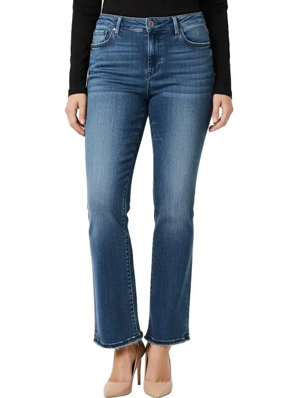 SLINK JEANS High Waist Ankle Flare Jeans - Calantha