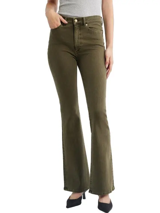 DL1961 Bridget High Waist Bootcut Jeans - Pine