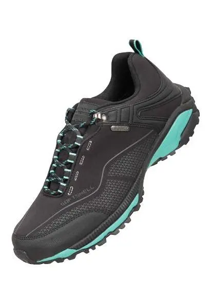 Mountain Warehouse Collie Waterproof Running Sneakers - Black