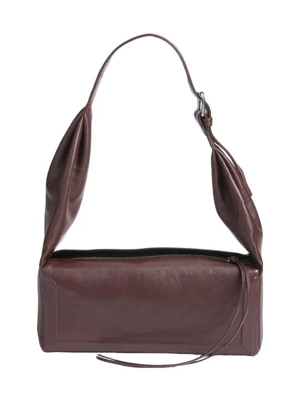 MAISON MARGIELA East/west Box Bag - Bordeaux