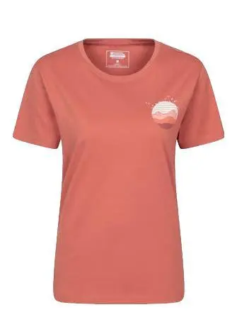 Mountain Warehouse Loose Fit Printed T-shirt - Orange