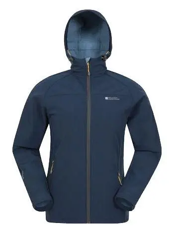 Mountain Warehouse Exodus Waterproof Soft Shell Jacket - Blue