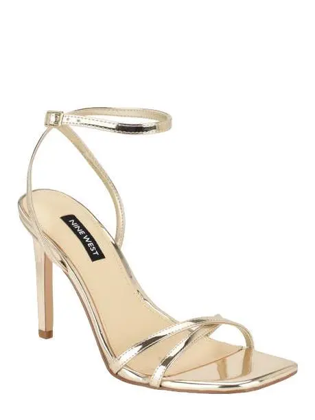 Nine West Penelope Strappy Sandal - Gold