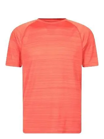 Mountain Warehouse Gender Inclusive Stripe Isocool T-shirt - Bright Orange
