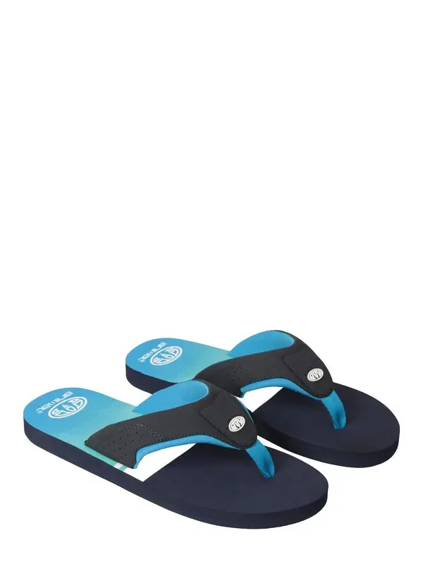 ANIMAL Jekyl Color Block Flip Flops - Blue