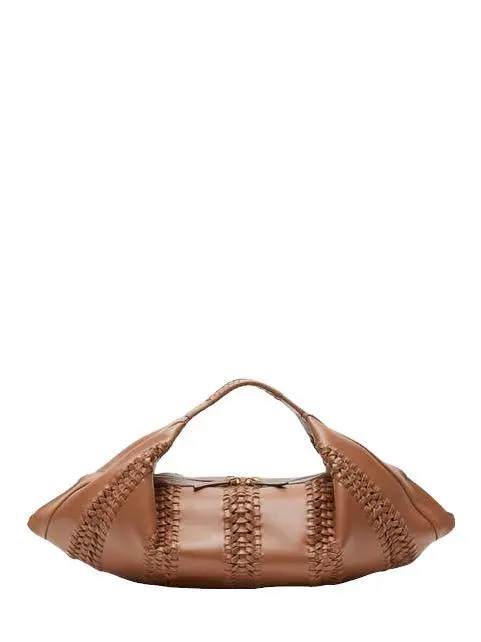 3.1 Phillip Lim Leather Craft Luna Bag - Camel