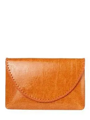 SARAH STEWART The Cammy Handbag - Orange Lizard