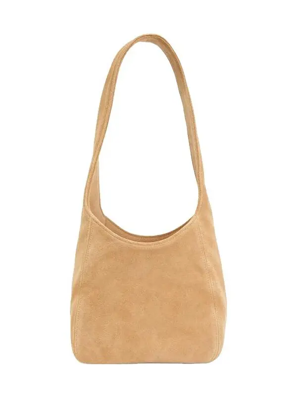 Clare V. Petit Bando Suede Hobo Bag - Dune