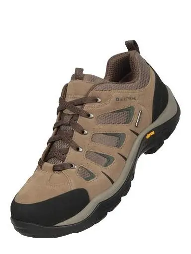 Mountain Warehouse Field Extreme Suede Waterproof Walking Shoes - Khaki