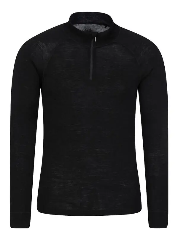 Mountain Warehouse Merino Ii Base Layer Top - Black
