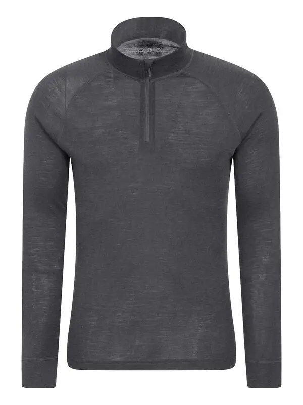 Mountain Warehouse Merino Ii Base Layer Top - Gray