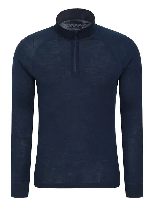 Mountain Warehouse Merino Ii Base Layer Top - Navy