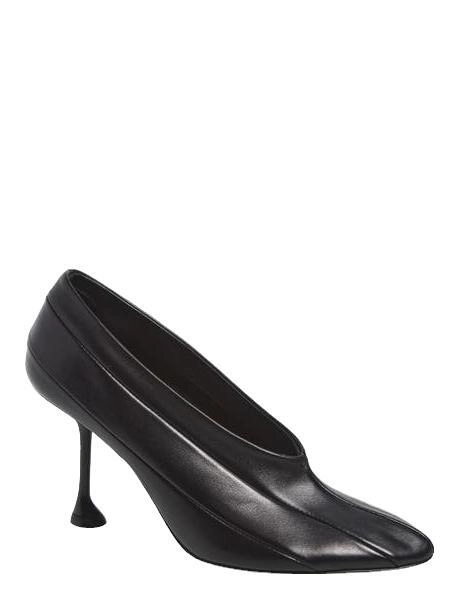 Proenza Schouler Pieced Lambskin Leather Pumps - Black