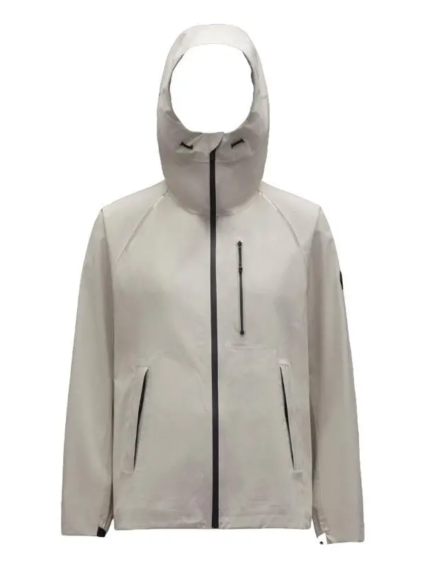 Moncler Logo Casual Jacket - Gray