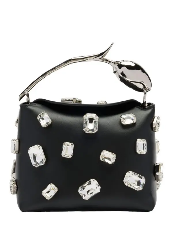 Erdem Bloom Mini Bag - Black