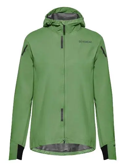 GOREWEAR Concurve Gtx Jacket Waterproof Running Shell - Engine Green