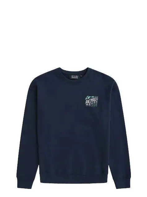 ANIMAL Jonah Bude Sweatshirt - Navy