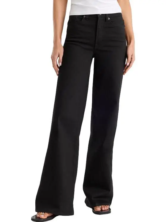 Good American Palazzo Jeans - Black001